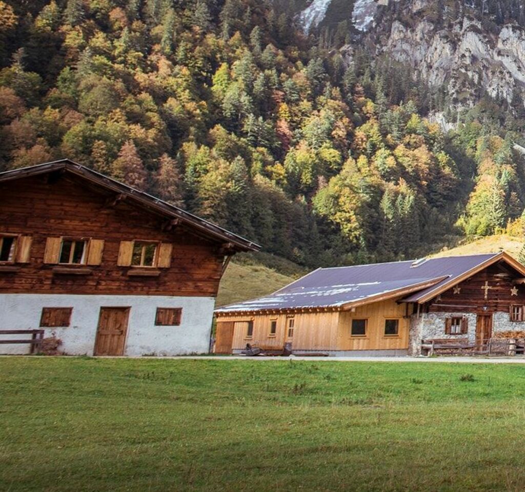 Auf der Eng Alm und bei den „Milchbuben“